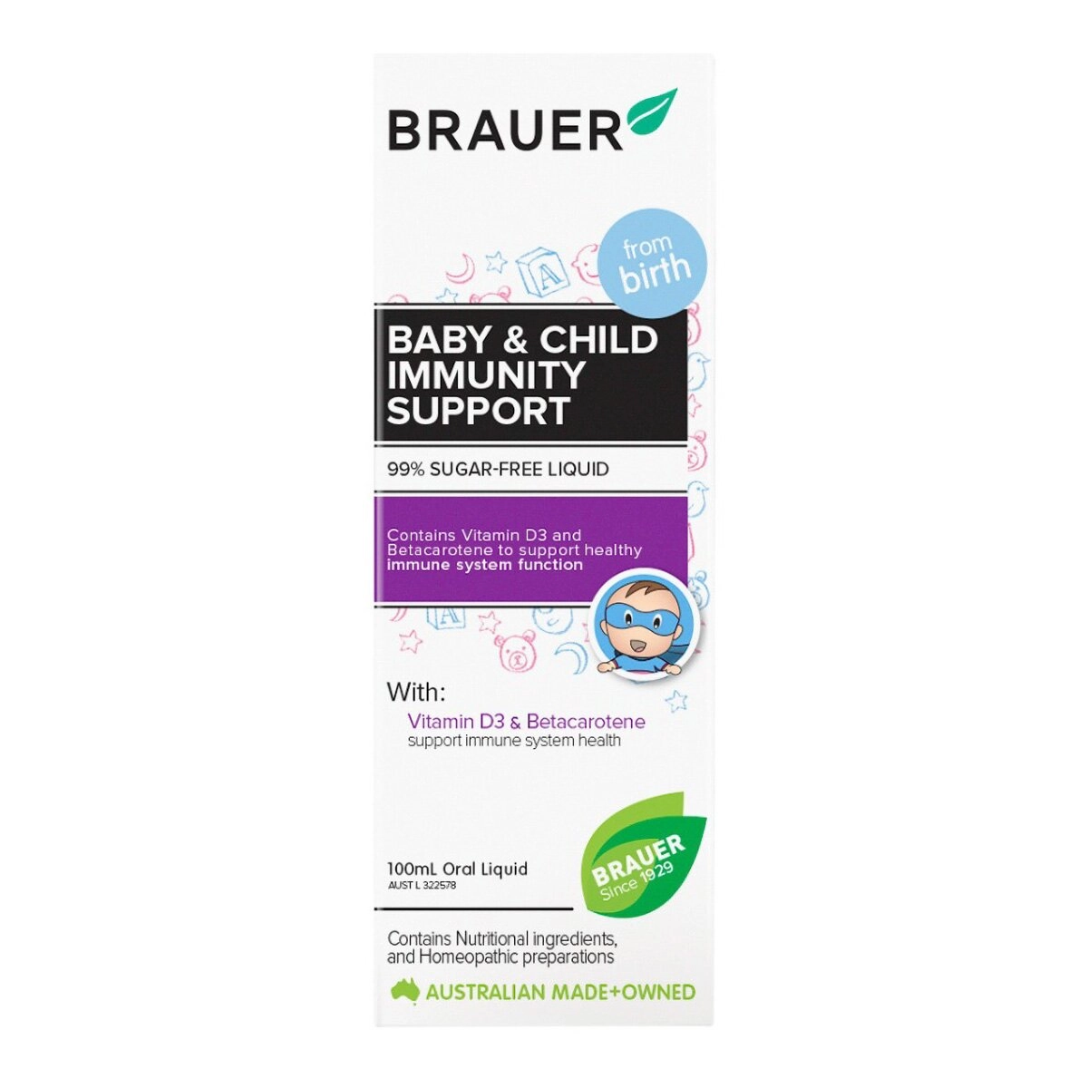 Brauer Baby & Child Immunity Support - Nutrition Market